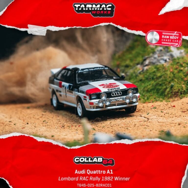 (Pre-Order) Tarmac Works Audi Quattro A1 Lombard RAC Rally 1982 #1 ...