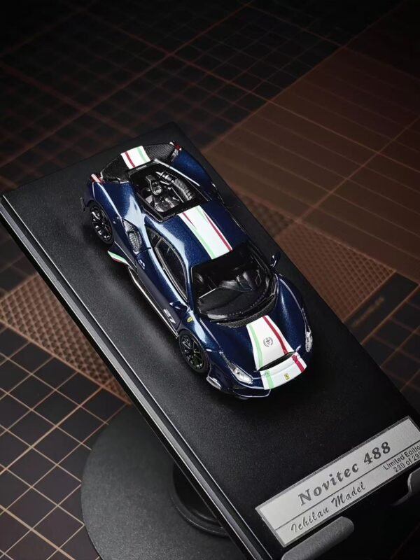 ( Pre-order) Stance Hunter Diecast Novitec 488 Pista Piloti Blue ( ETA ...